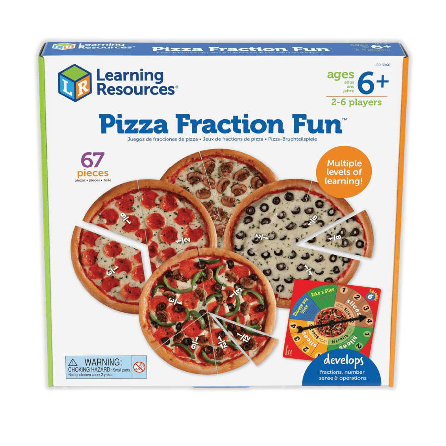 Learning Resources Pizza Fraction Fun Game – Knowledge Crates