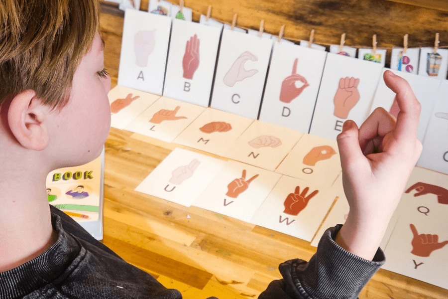 New Unit Study Idea: American Sign Language for Kids – Knowledge Crates