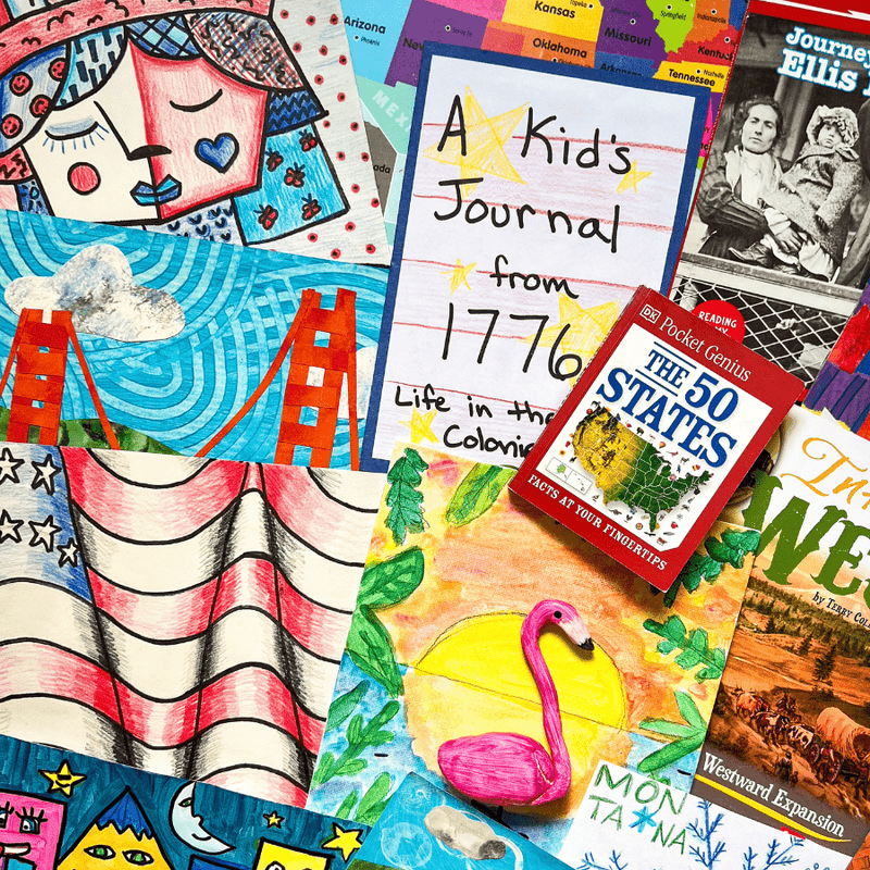 Explore the 50 States - Elementary Geography Unit Study | Knowledge Cr ...