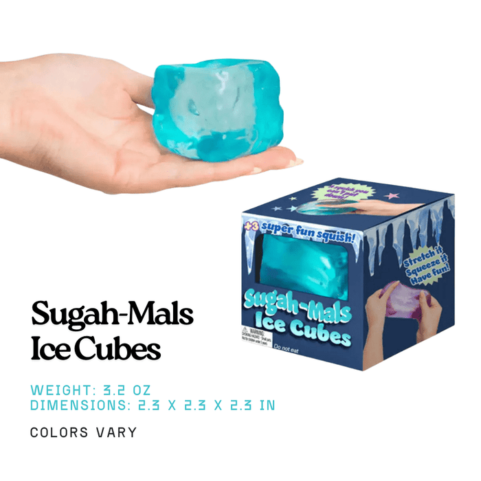 Glitter Squishy Stress Ball Fidget Toy | Sugah-Mals™ | Knowledge Crates